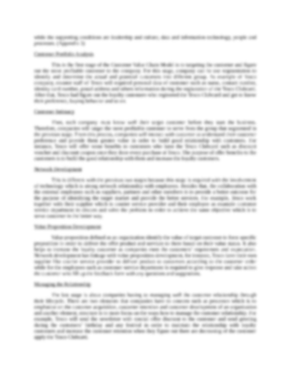 CRM IDIC Model and Value Creation | Course Paper