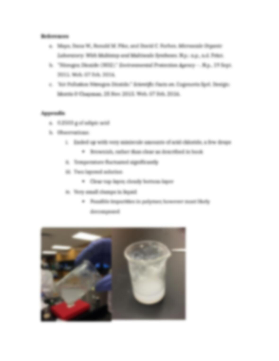 Synthesis of Nylon 6,6 | Course Paper