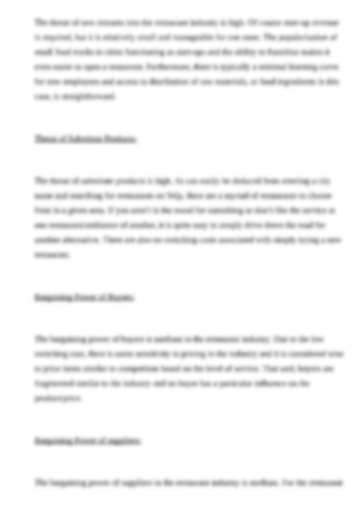 Levendary Cafe Case Analysis | Course Paper