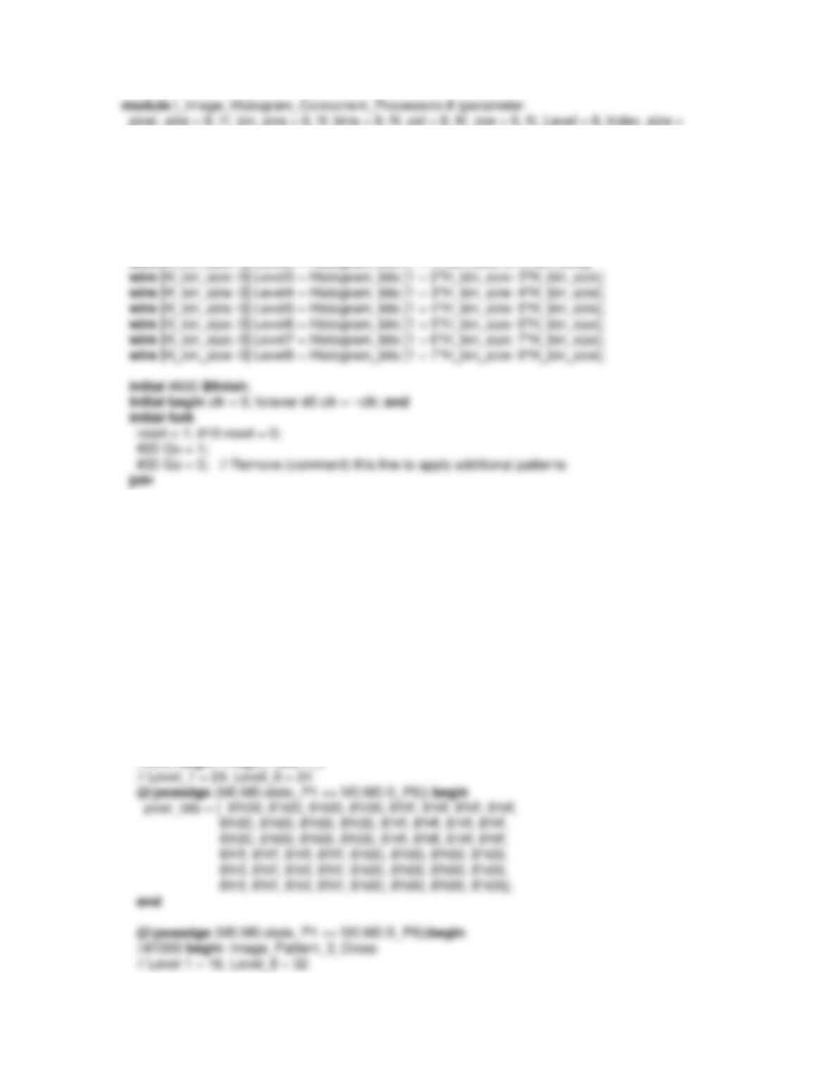 Chapter 9 The block diagram of the concurrent processor | Course Paper